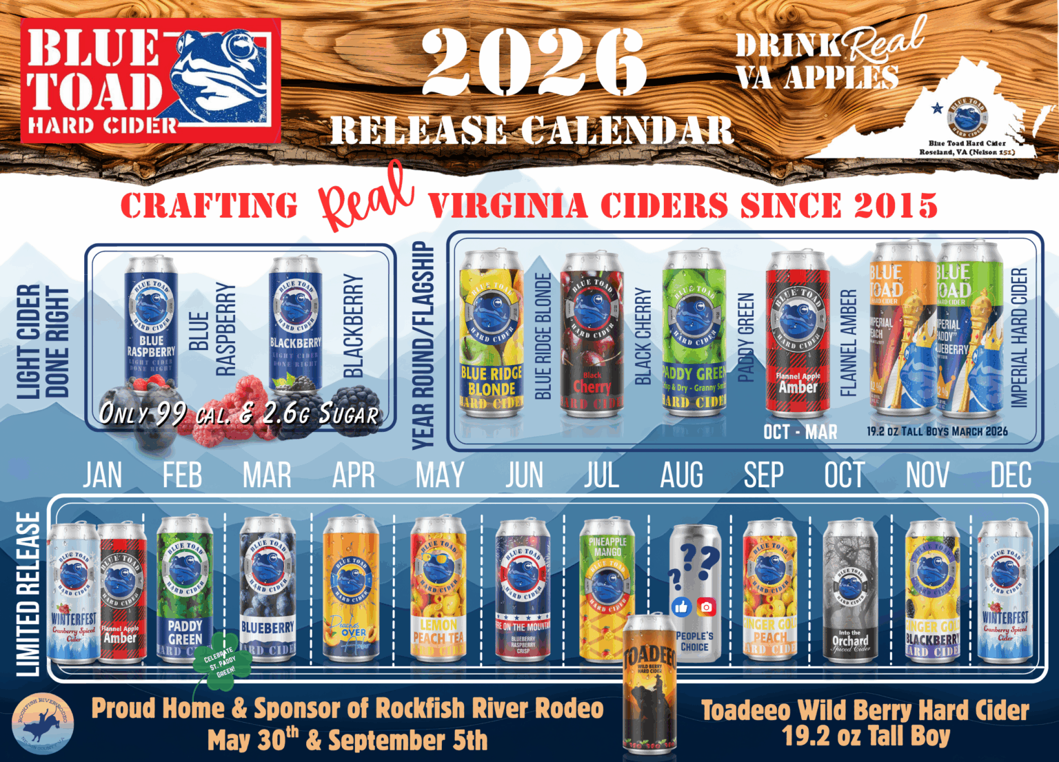 Virginia Ciders – Blue Toad Hard Cider